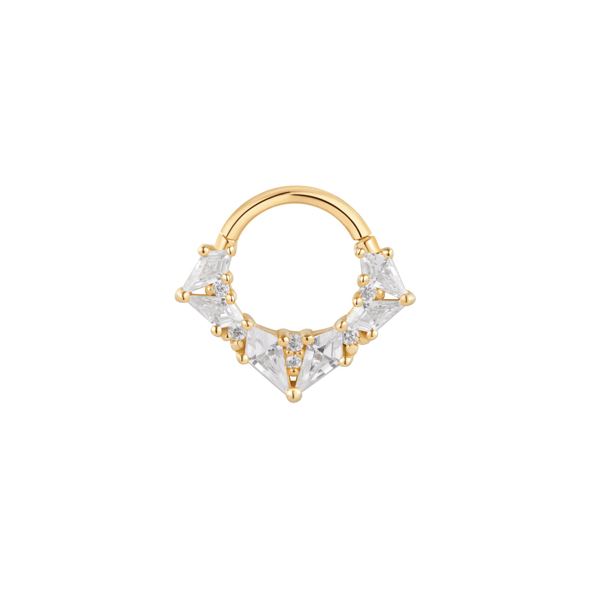 Buddha Jewelry Legacy Clicker CZ Gold – RION Jewelry